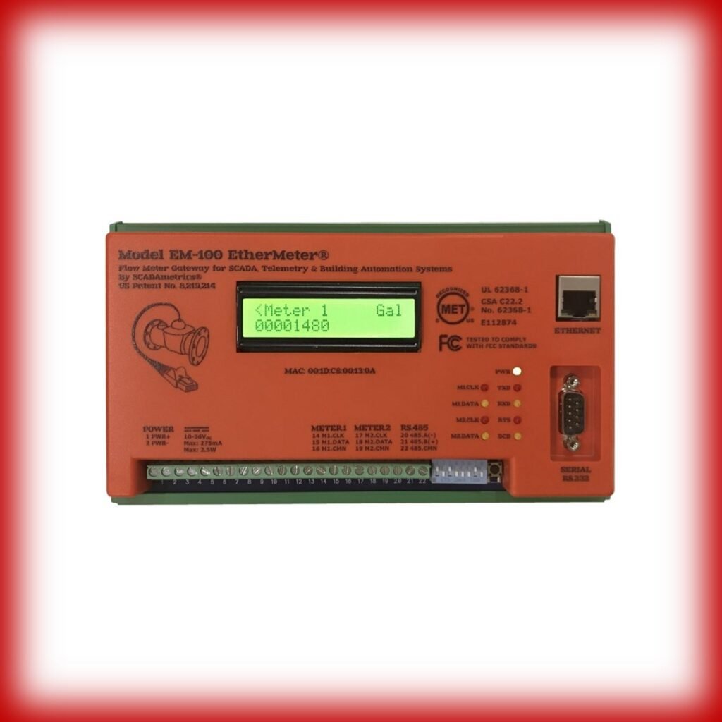 Model EM.100 – EtherMeter – The eStore @ SCADAmetrics